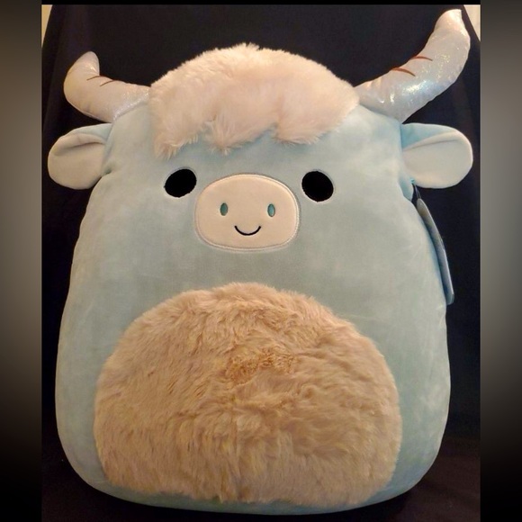 Squishmallows | Toys | Armie Blue Highland Cow Htf Original ...